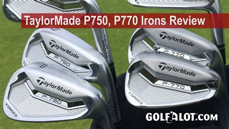 Taylormade P750 Tour Proto P770 Irons Comparison Review By Golfalot
