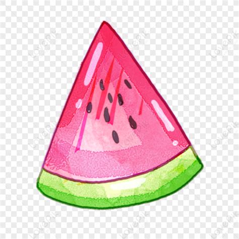 만화 일러스트 손으로 그린 빨간 시드 과일 수박수박덩어리수박씨 Png 일러스트 무료 다운로드 Lovepik