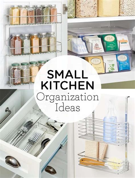 12 Small Kitchen Organization Ideas Artofit