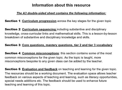 Ks4 Atomic Structure Curriculum Framework Teaching Resources
