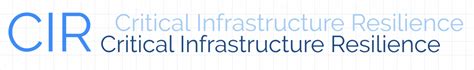 Critical Infrastructure Exercises Critical Infrastructure Resilience
