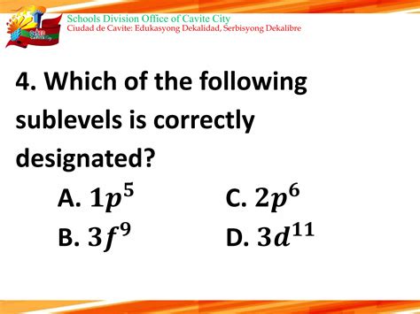 Atomic Orbitals Energy Sublevels Pptx
