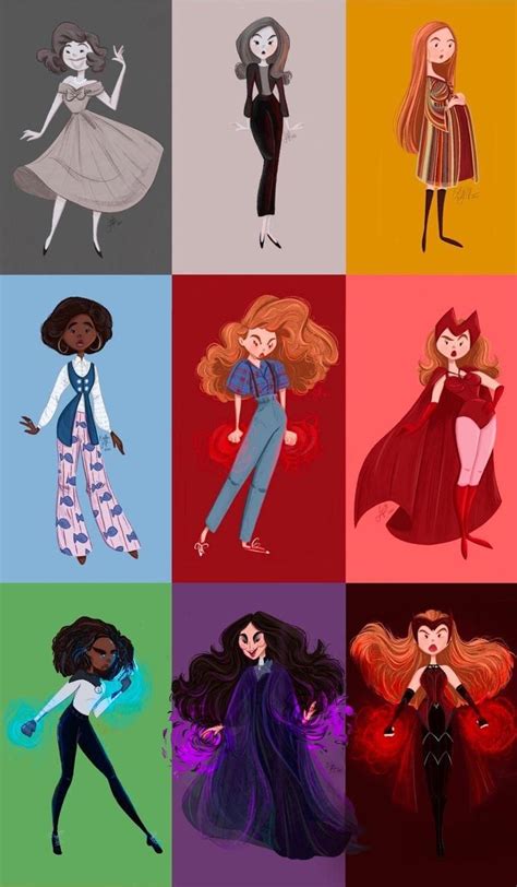 Marvelous World Of Wandavision Our Favorite Fan Art Artofit