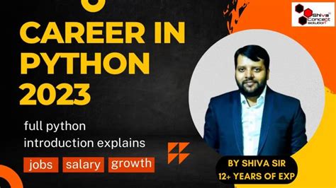 career in python 2023 full detail introduction of python salary in