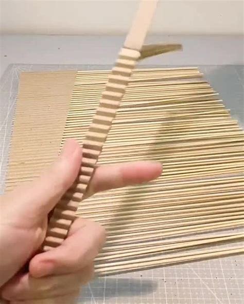 Ваза из картона и шпажек Интересный контент в группе УГОЛОК МАСТЕРА Diy Crafts For Home
