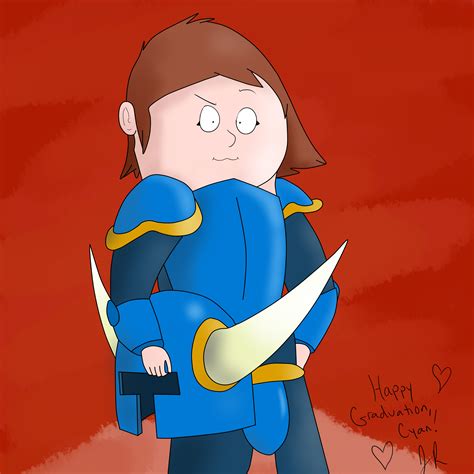 Happy Graduation Cyan By Notebookdeviant On Newgrounds