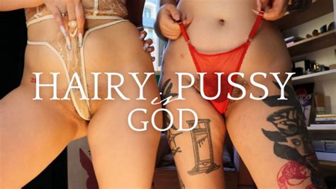 Goddessholycatharsis Hairy Pussy Is God 200 Manyvids