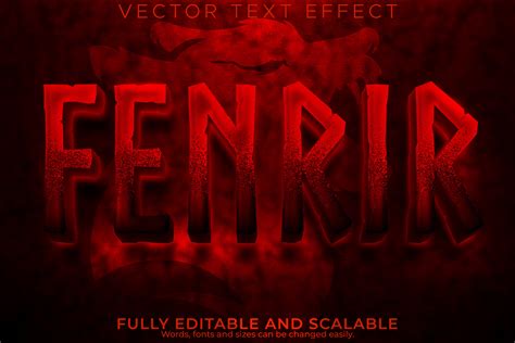 Editable Text Effect Illustrator Effect Graphic By Na Creative