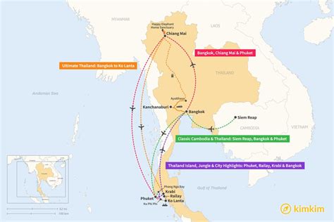 Thailand Travel Maps Maps To Help You Plan Your Thailand Vacation
