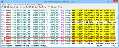 케세라세라 Snort 분석 Web Client Malformed Png Detected Srgb Overflow Attempt