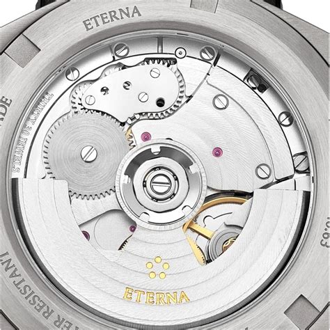 Eterna 774040411289 Mens Adventure Black Automatic Watch