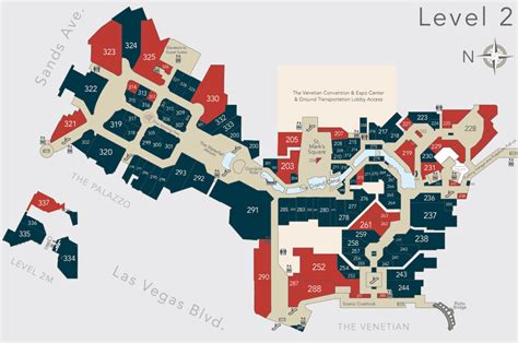 Venetian And Palazzo Property Maps