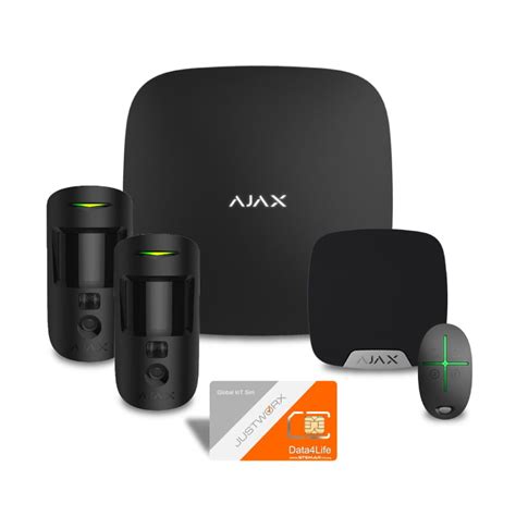 Ajax Hub 2 Plus EasyCam Starter Kit Stemar Security Systems
