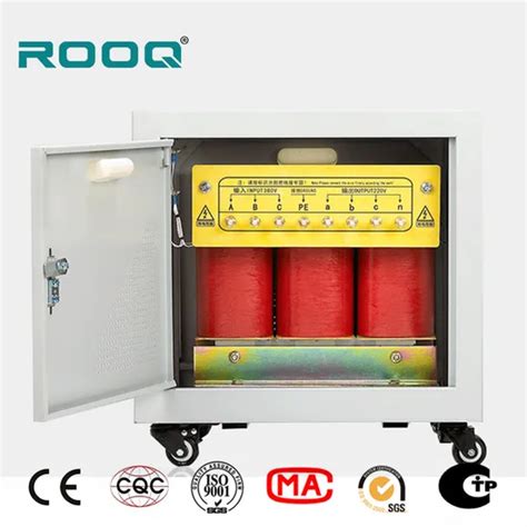 40kva Autotransformer Three Phase Step Up Dry Type Transformer For Machine 10kva Isolation