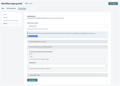 Workflow Apps Builder Experience Saml Authentication Workato Docs