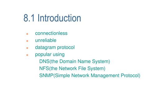 ppt chapter 8 elementary udp socket powerpoint presentation free