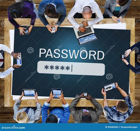 Password Access Firewall Internet Log In Private Concept Stock Image Image Of Access Aerial