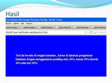 Materi Css Dasar Ppt Materi Css Dasar Ppt