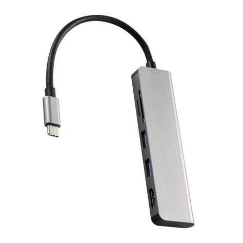 5 In 1 Usb C Hub Type C Til Multi Hdmi Tf Vga Hdmi Grandado