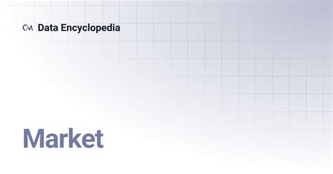 Market Data Encyclopedia