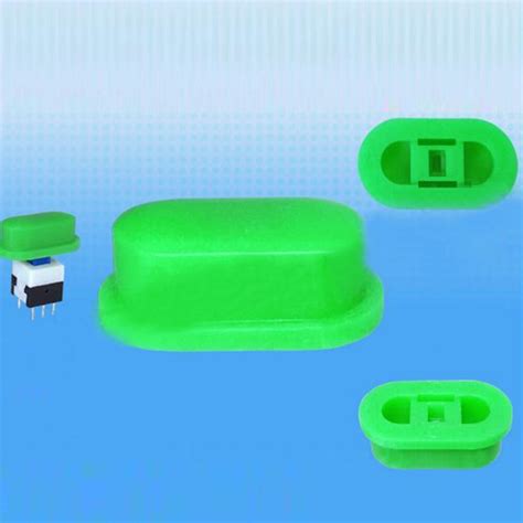 Pcs Elliptical Round Button Cap Self Locking Sw Vicedeal