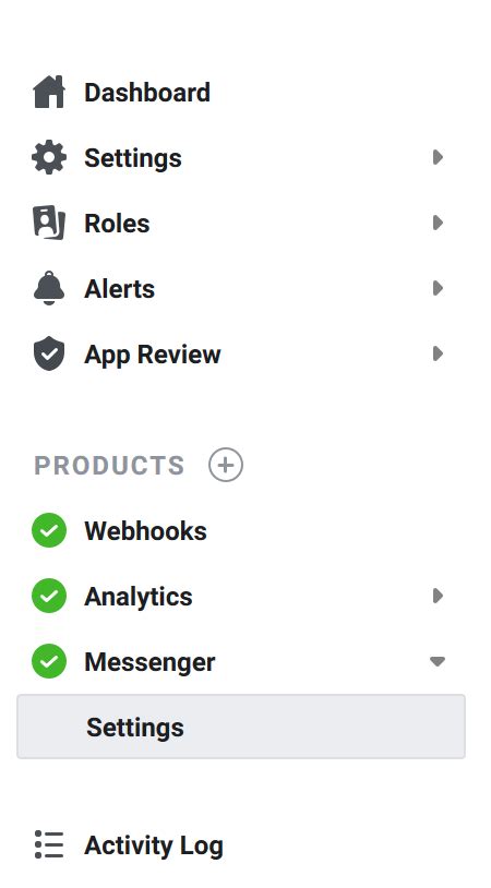 Artificial Intelligence Get Started Button For Fb Messenger In Dialog Flow Stack Overflow