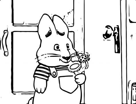 Max Flowers Max And Ruby Coloring Page