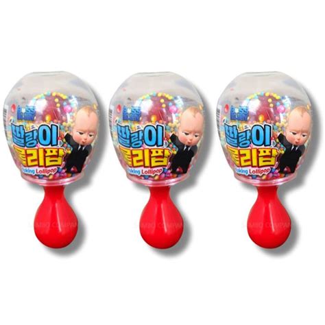 [딸랑이] 보석딸랑이캔디 롤리팝캔디 3개 홈플러스 택배배송