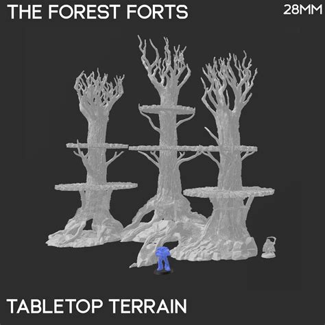 The Forest Forts Rise Of The Halflings Fantasy Building Dnd Aos