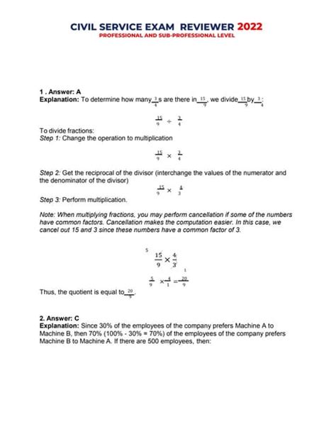 Numerical Ability Part 2 Answer Keypdf