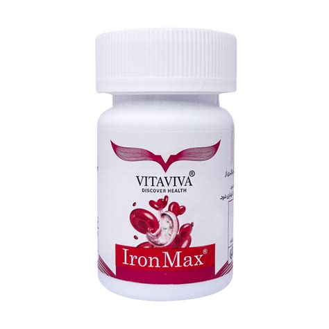 قیمت و خرید قرص آیرون مکس ویتاویوا قرص Iron Max داروخانه آنلاین