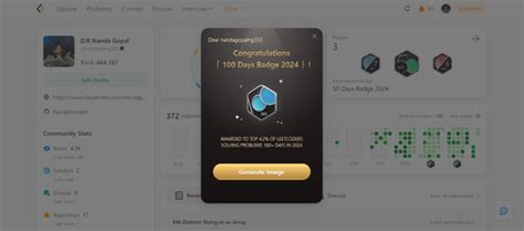 Nanda Gopal Dr On Linkedin Leetcode Codingjourney Tech