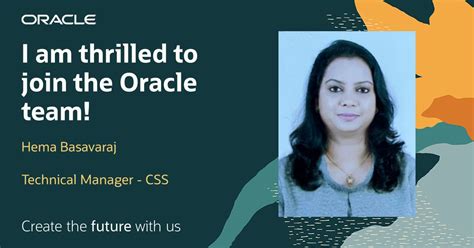 hema basavaraj on linkedin newrole oracle weareoraclecss 16 comments