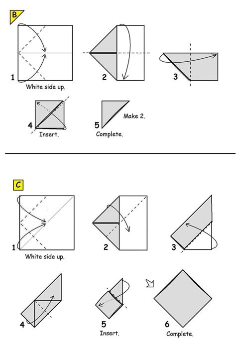 Francis Ows Origami Diagrams Pythagoras Tangram