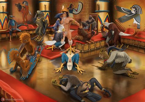 Rule 34 6boys Anthro Avian Bird Deity Ejaculation While Penetrated