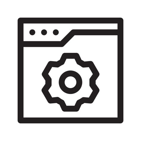 Backend Coding Design Development Maintenance Programming Web Icon