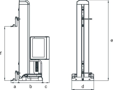 4429601 Digimar 817 Clt Digimar Height Gage