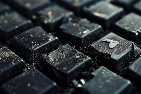 Premium Photo Worn Computer Keyboard With Dust And Debris