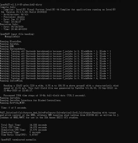question of regression test · issue 469 · openfast openfast · github