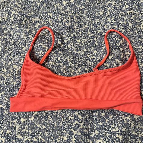 Frankies Bikinis Womens Orange Swimsuit One Piece Depop