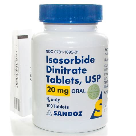 Isosorbide Dinitrate 20mg Rx Products