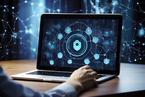 Premium Photo Network Security System Personal Data Information On