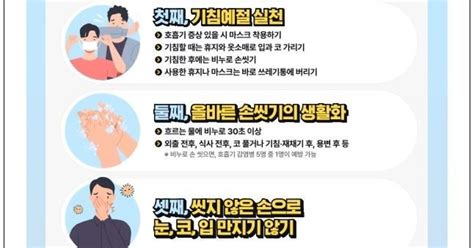 씻지 않은 손으로 눈·코·입 만지지 마세요” 안양시 당부