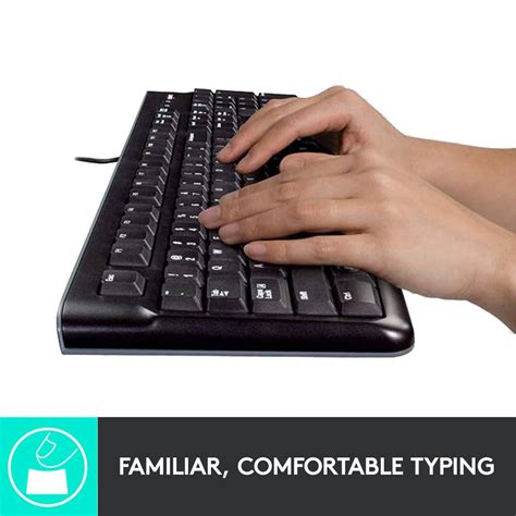 Logitech Mk120 Wired Combo Keyboard And Mouse Logica Infoway Ltd