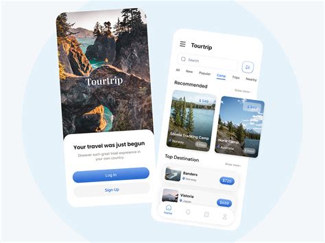 Travel App Ui Ux On Behance
