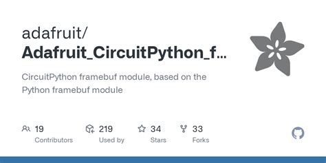 Github Adafruitadafruitcircuitpythonframebuf Circuitpython