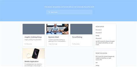 Display Forums In List View Buddyboss