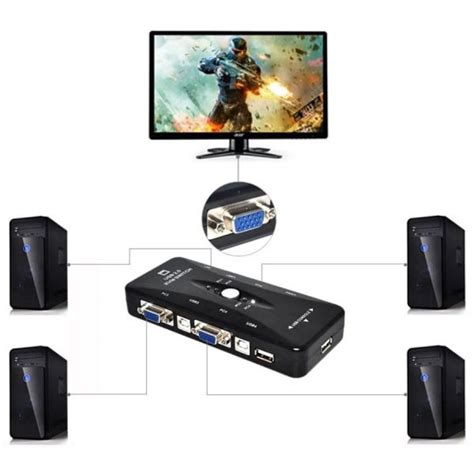 Port Usb Kvm Switch Wirelab