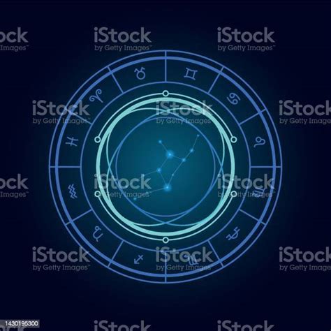 처녀자리 별 기호와 어두운 배경의 조디악의 열두 징후가있는 마법의 바퀴 점성술 밀교 점성술 조디악 별 표지판 마법의 원 0명에 대한 스톡 벡터 아트 및 기타 이미지 Istock