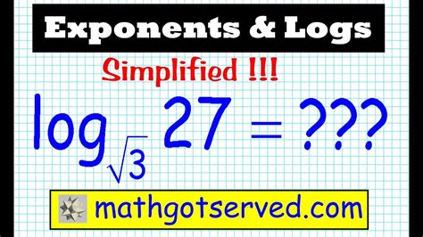 Exponents And Logarithms College Algebra Precalculus How To Rewrite Youtube